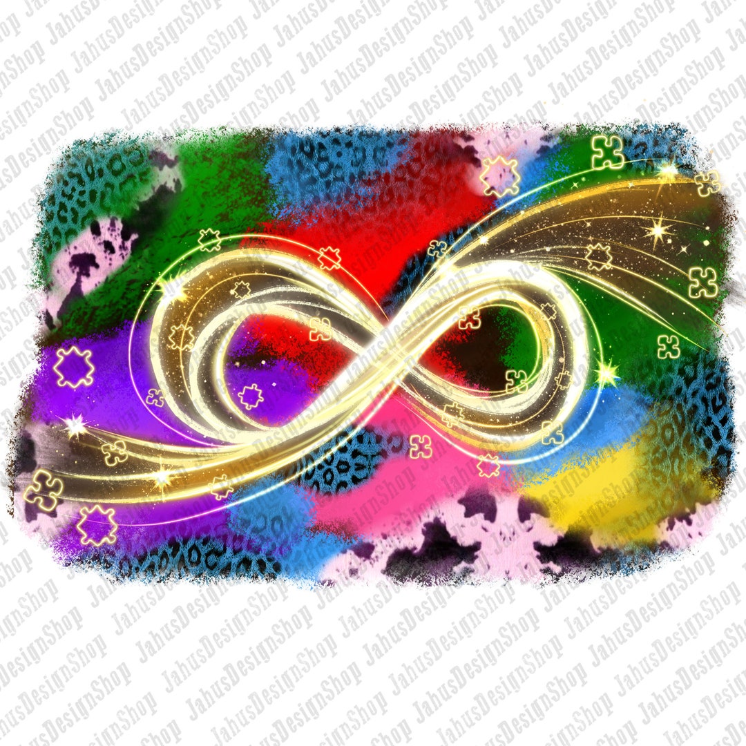 Infinity Symbol Autism Png Sublimation Design Download, Autism ...