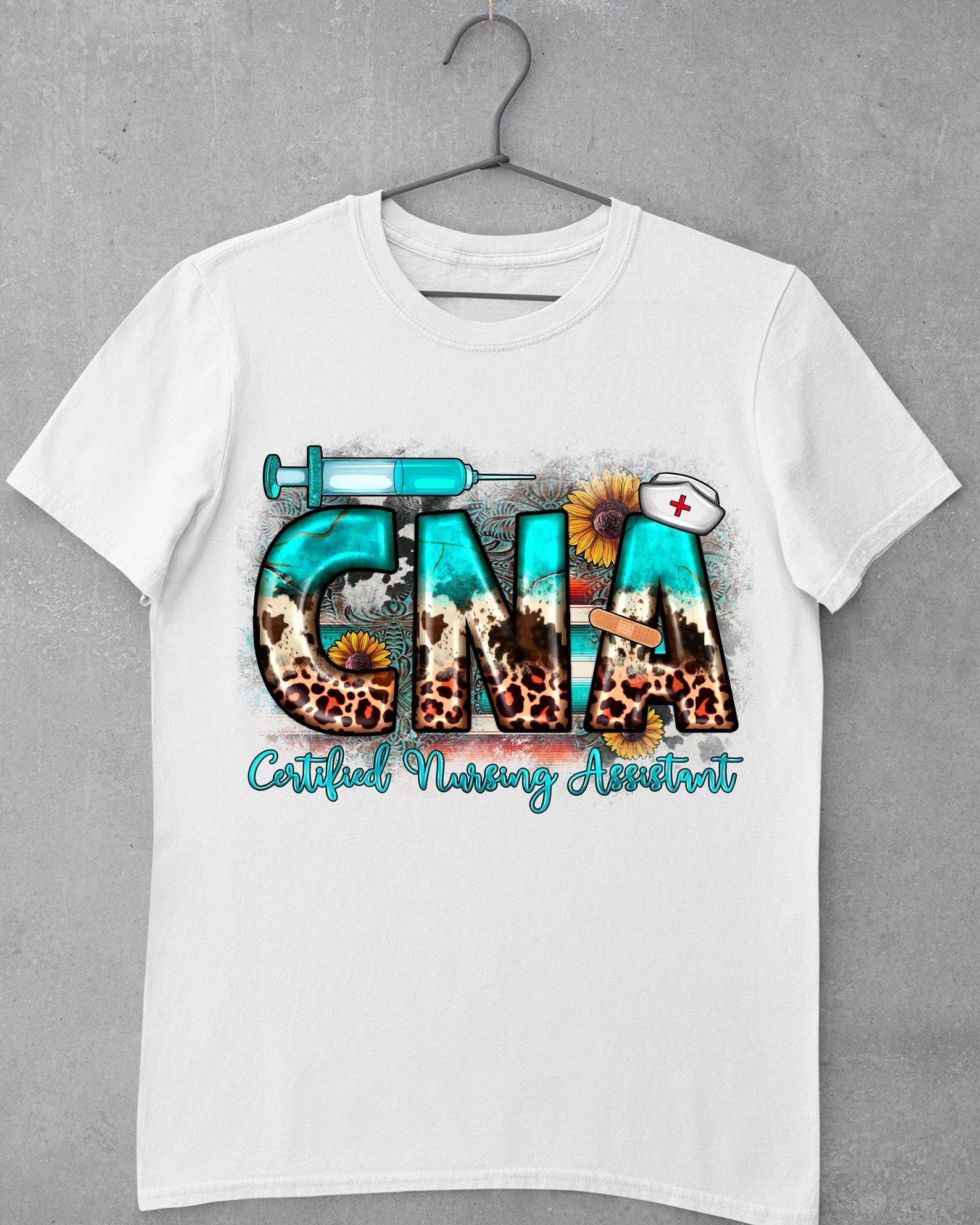 Cna Certified Nursing Assistant Png Sublimation Design Nurse - Etsy