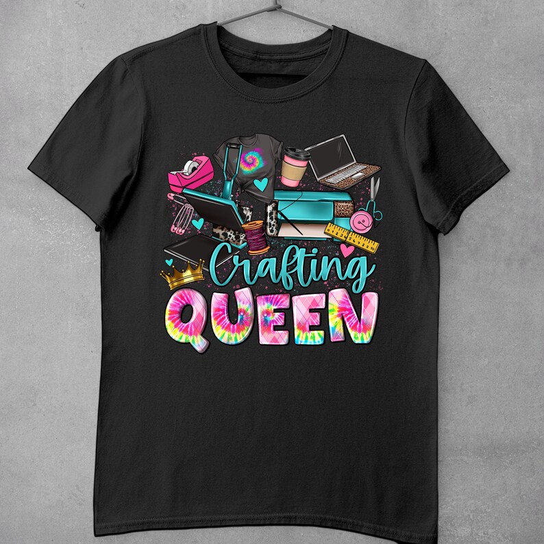 Crafting Queen Png Sublimate Designs Download, Craft Life Png, Craft ...