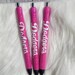 PINK DODGERS GLITTER Inkjoy Refillable Gel Pen Paper Mate Refillable ...