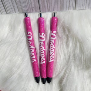 PINK DODGERS GLITTER Inkjoy Refillable Gel Pen Paper Mate Refillable ...