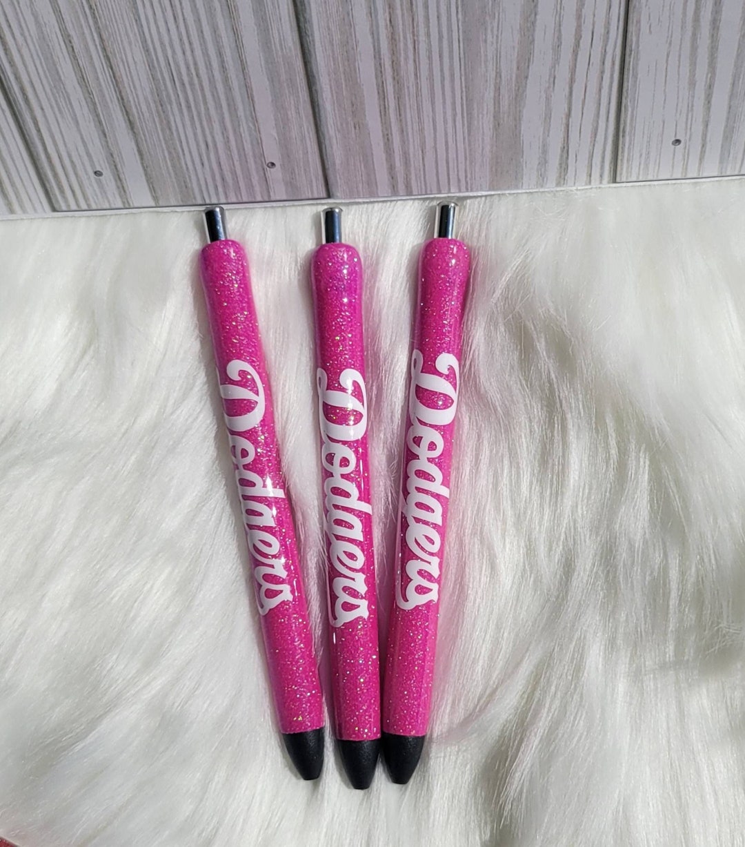 PINK DODGERS GLITTER Inkjoy Refillable Gel Pen Paper Mate Refillable ...