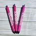 PINK DODGERS GLITTER Inkjoy Refillable Gel Pen Paper Mate Refillable ...