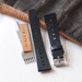 Bespoke Black Rally Watch Strap 18mm 20mm 22mm Custom - Etsy