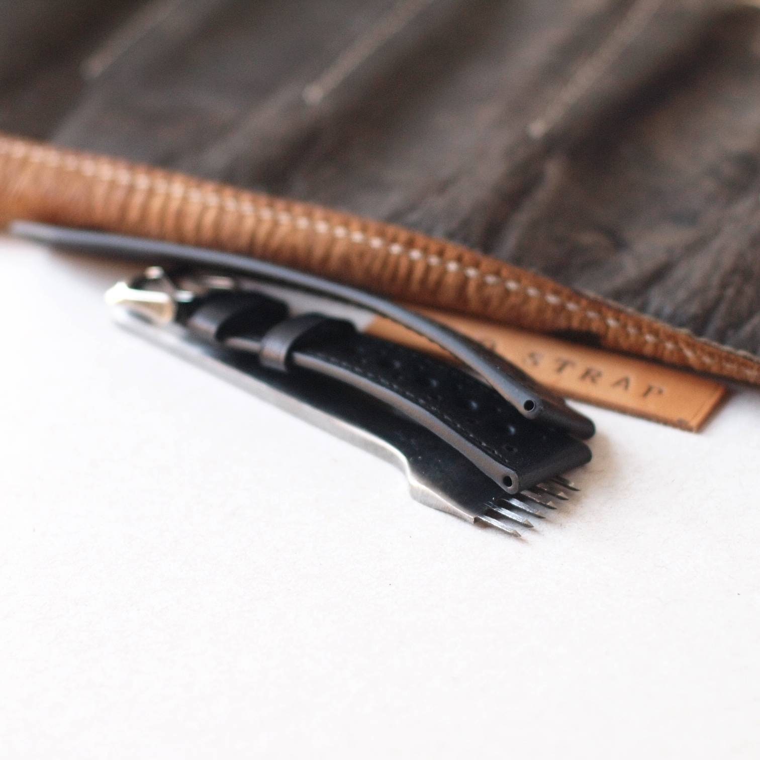 Bespoke Black Rally Watch Strap 18mm 20mm 22mm Custom - Etsy