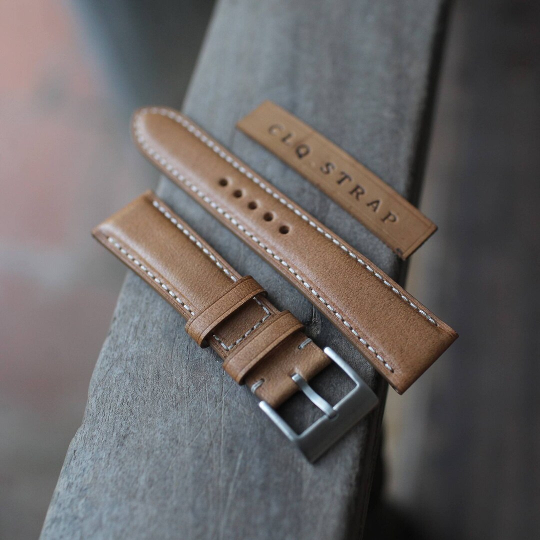 Handmade Leather Watch Strap 18mm 20mm 22mm 24mm 26mm - Etsy