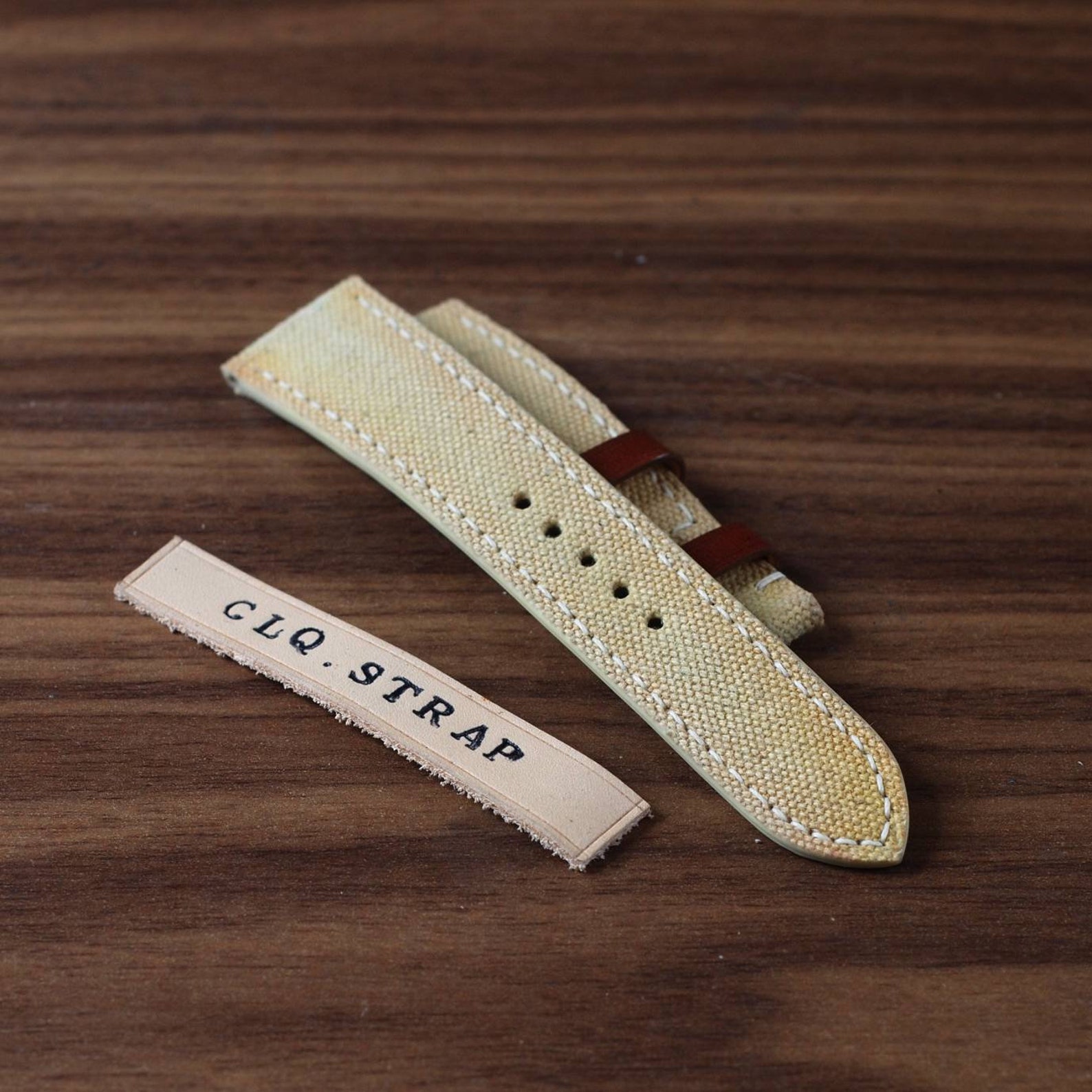 Canvas watch strap handmade watch strap 18mm 20mm 22mm 24mm | Etsy