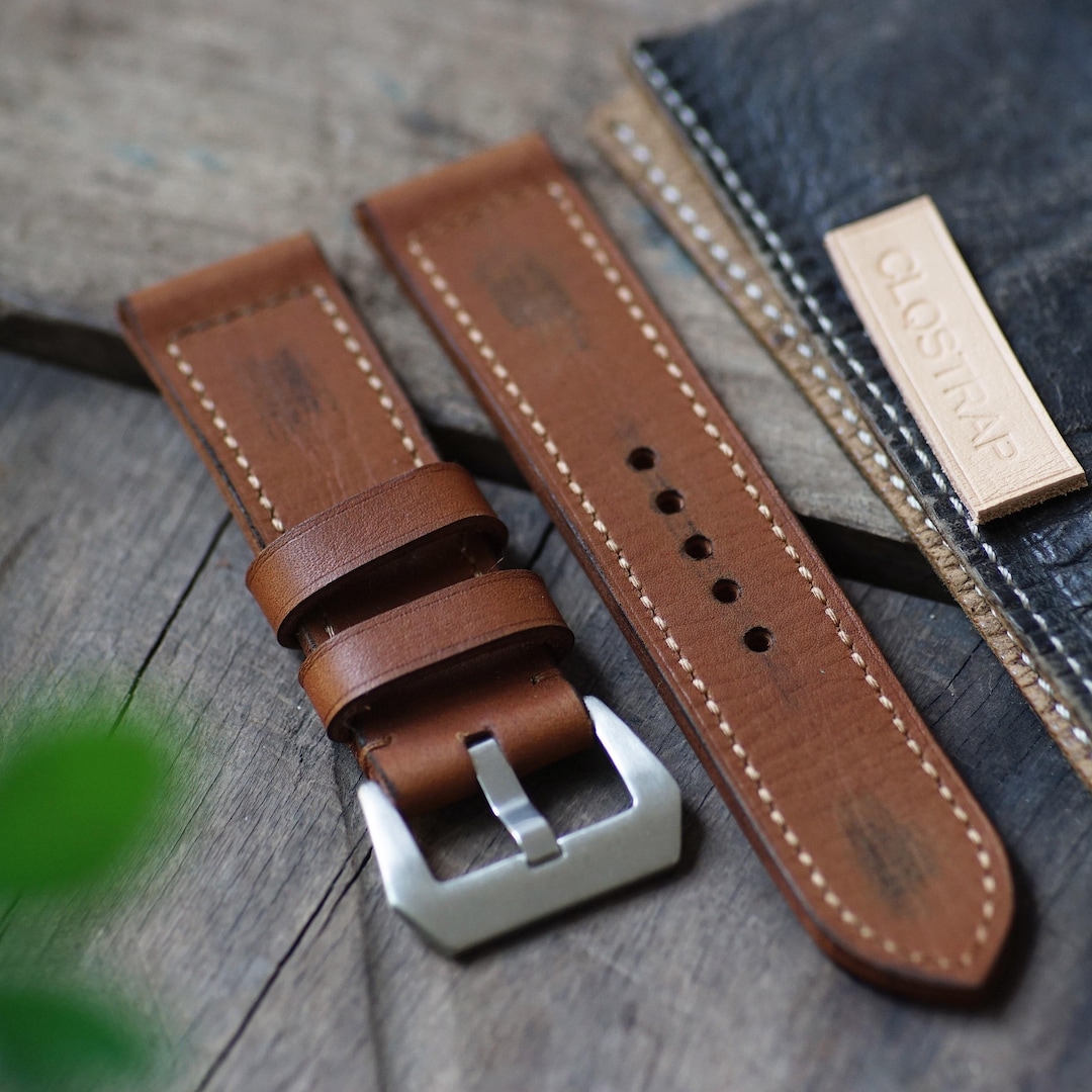 Watch Strap Handmade, Leather Vintage, Handcraft, Watch Band for ...