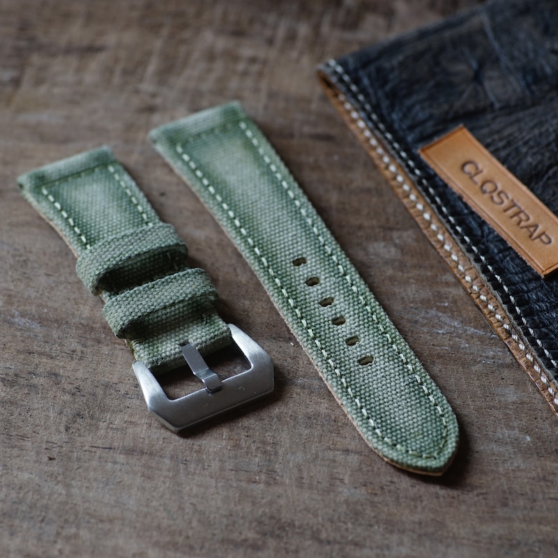 Olive Green Panerai Strap - Etsy