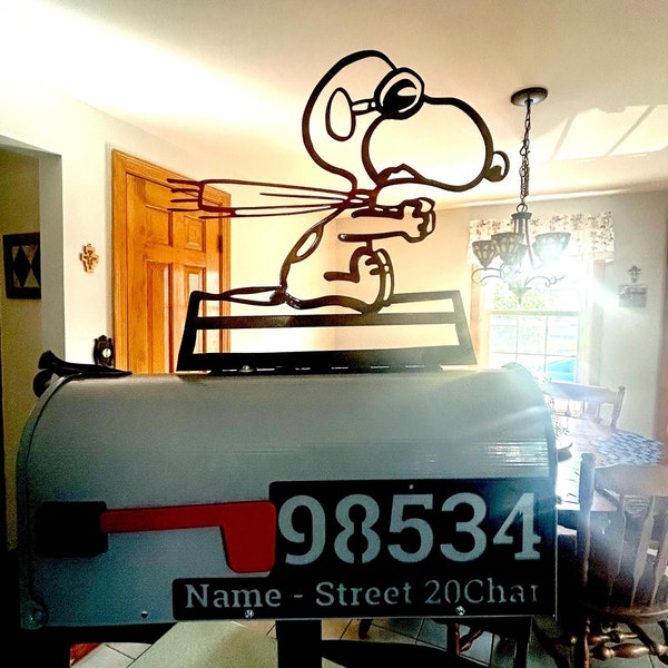 Snoopy Mailbox - Etsy