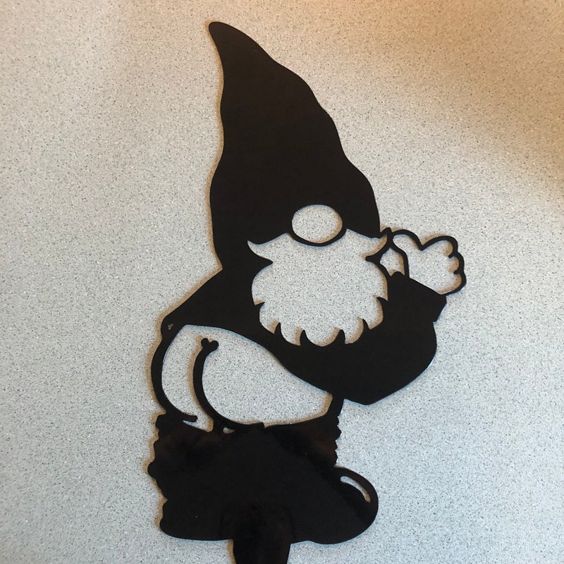 Naughty Garden Gnome - Etsy