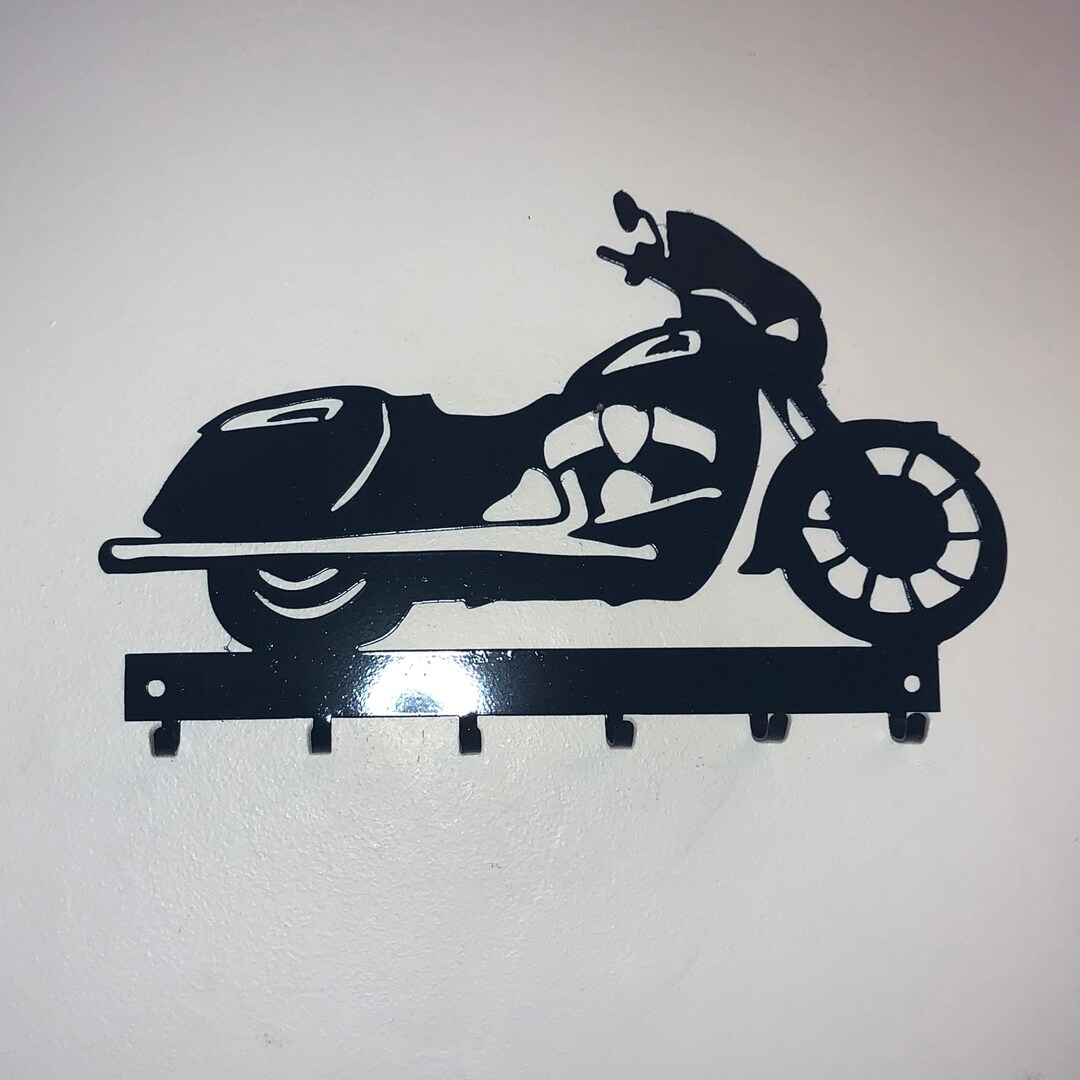 Indian Motorcycle Key Rack (modern), for Your Bike or Car Keys, Leash ...