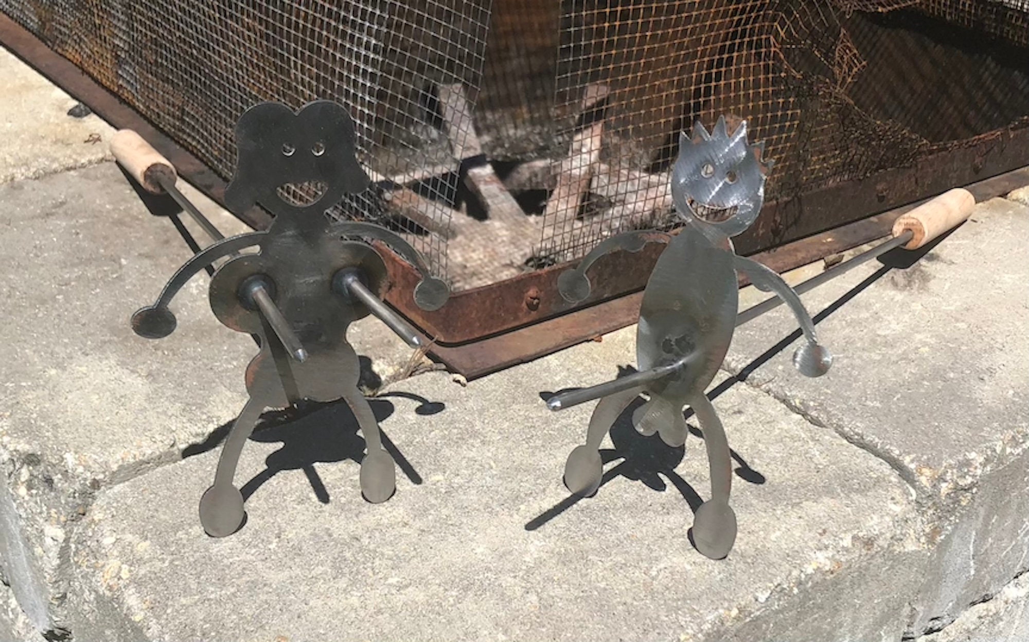 Custom BBQ Accessory Grilling S'mores Marshmallows Hotdog Sausage ...