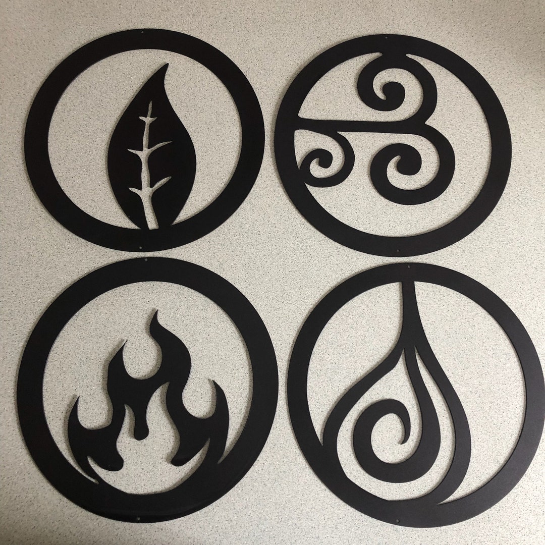 Earth Wind Fire Water Wall Hanging, Home Decoration, Science, Elements ...