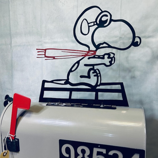 Snoopy Mailbox - Etsy