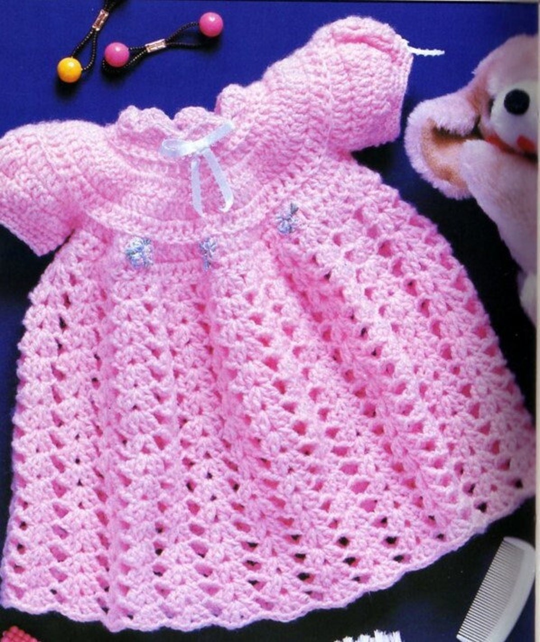Easy Crochet Baby Girl Dress Pattern - Etsy