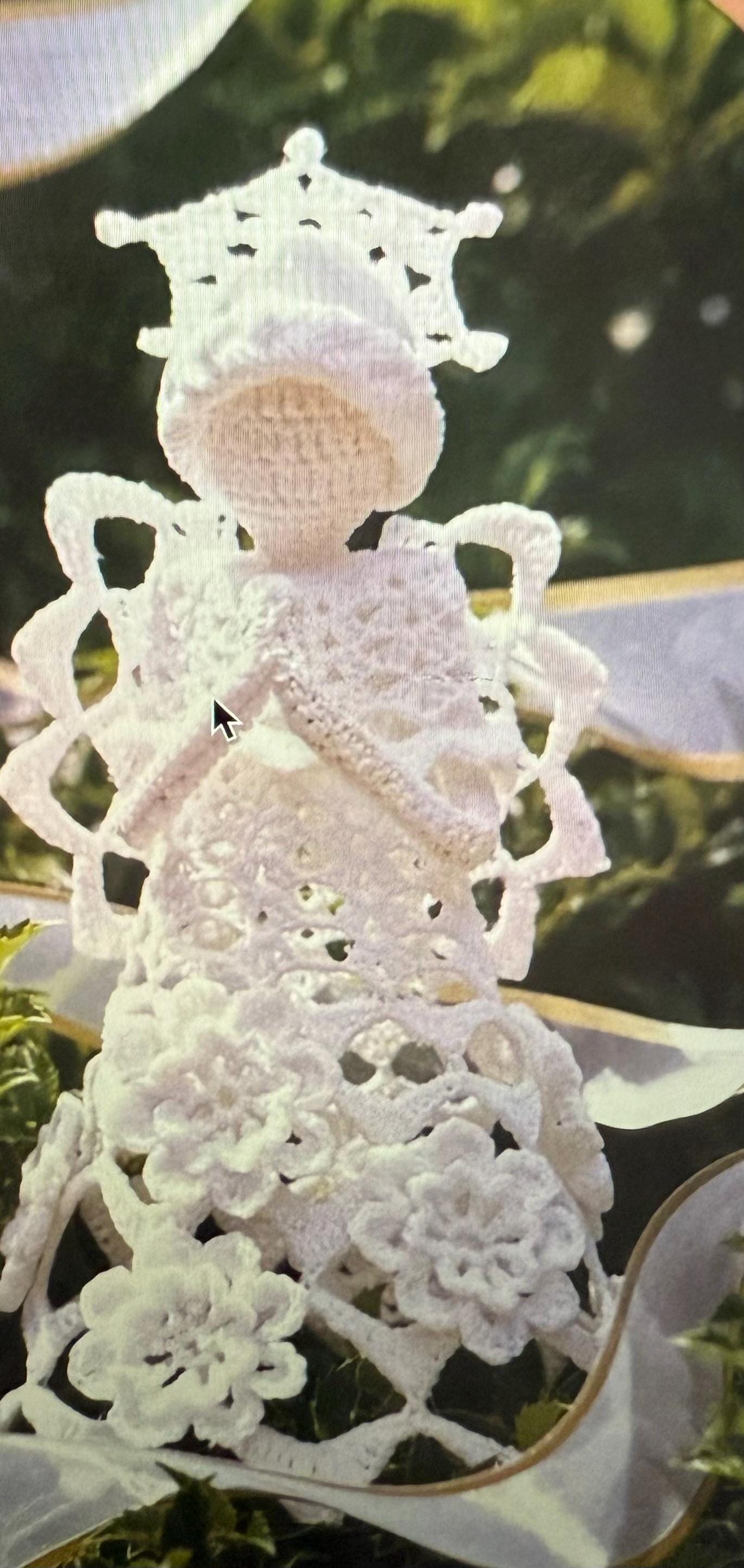 Heavenly Angel Tree Topper Pattern Only - Etsy