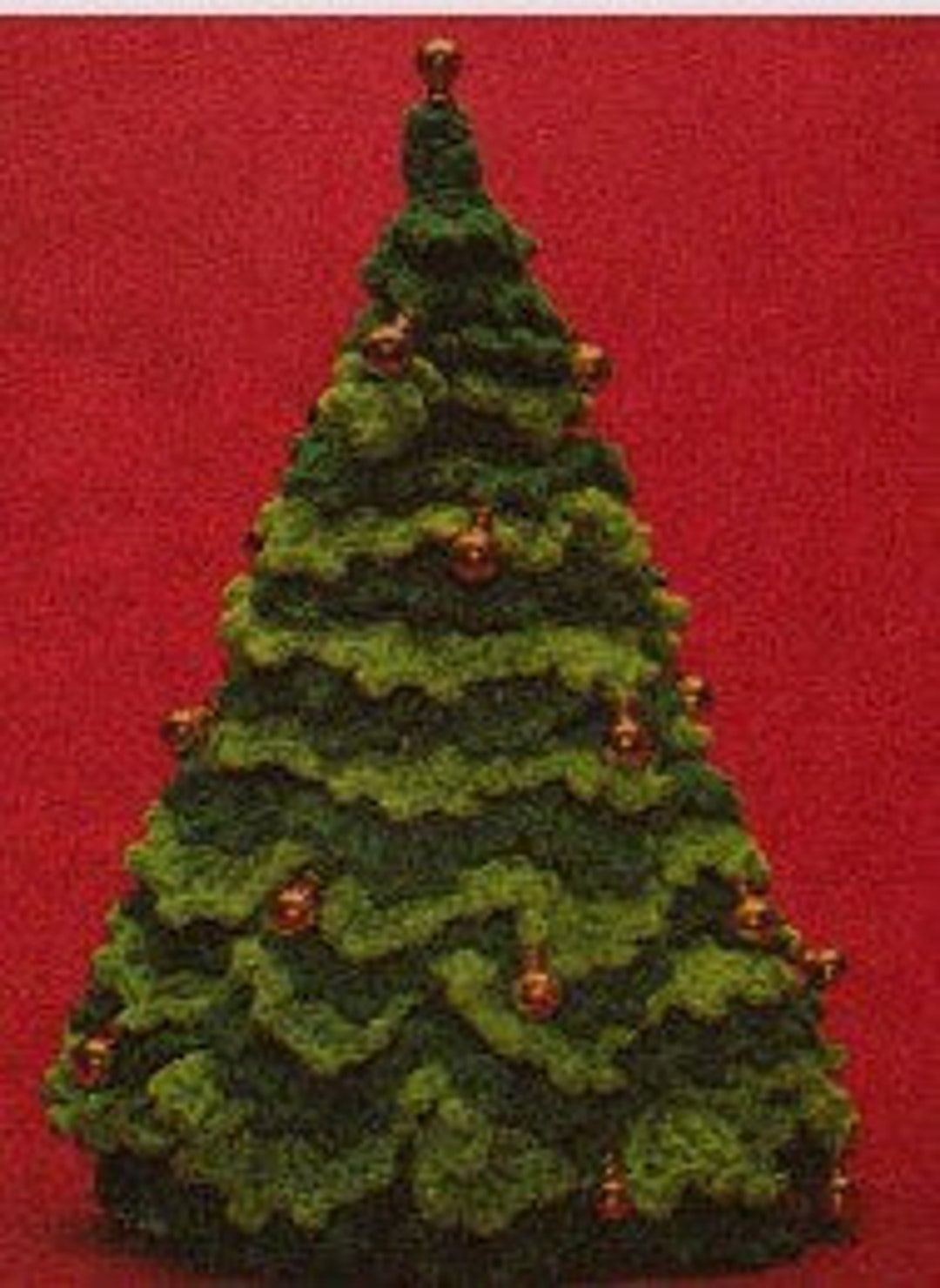 Leafy Layered Crochet Christmas Tree Pattern - Etsy