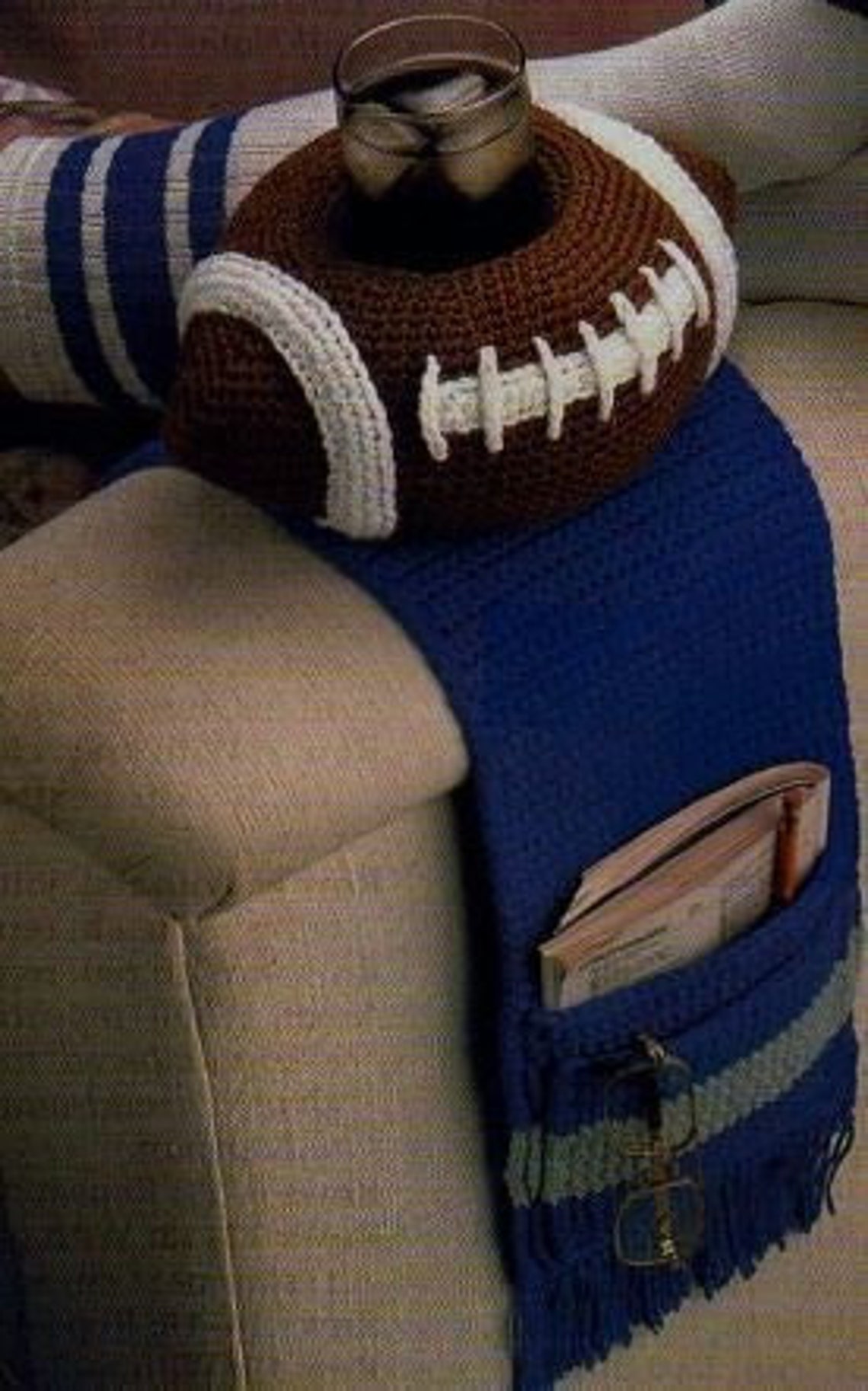 Crochet Football Caddy Pattern - Etsy