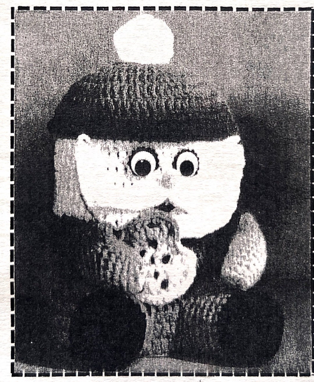 Vintage Crochet Santa Cookie Jar Pattern - Etsy