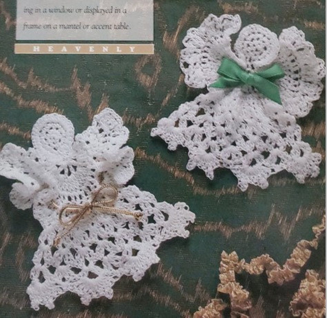 Vintage Crochet Adorable Mini Angels Pattern - Etsy