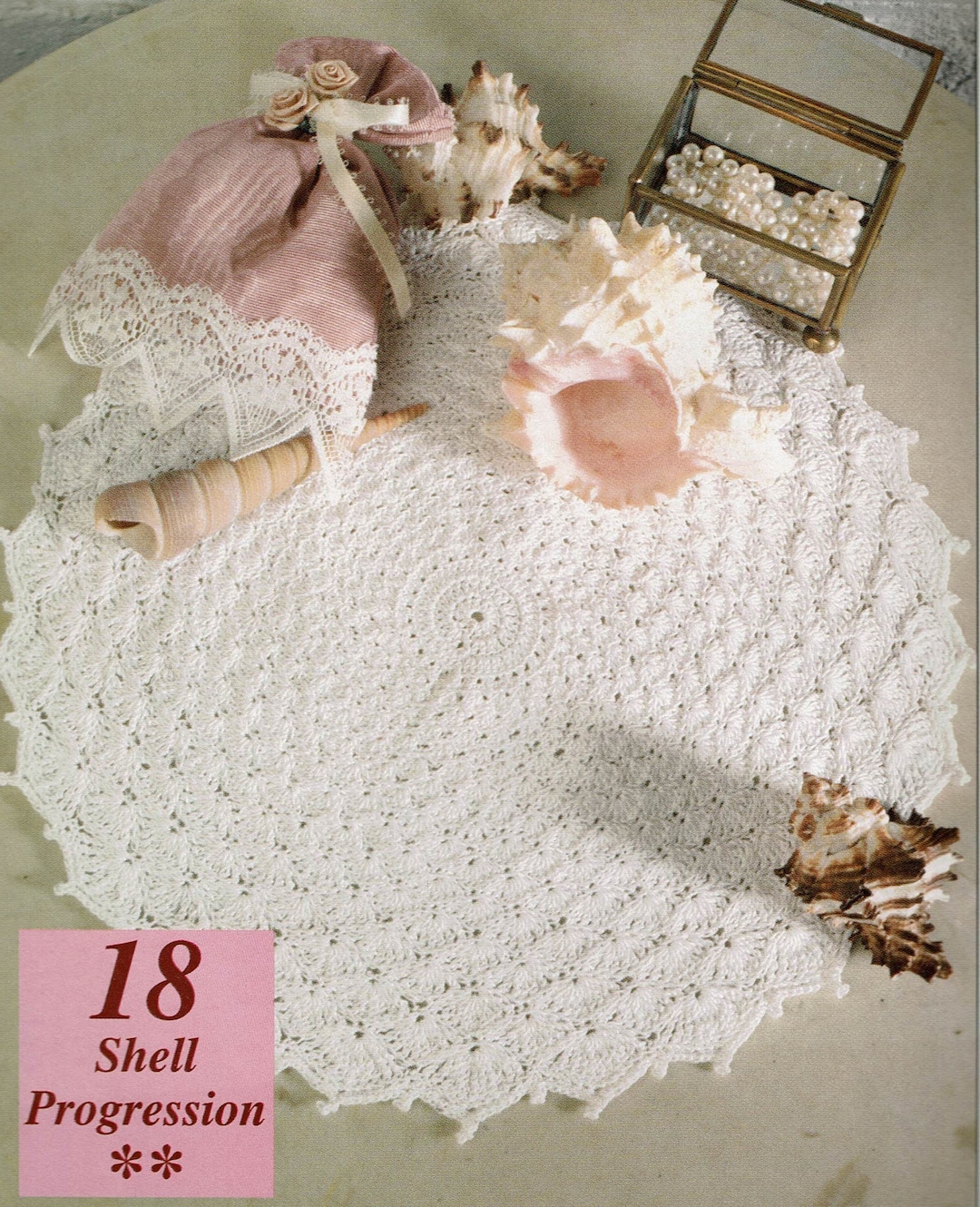 Progression Shell Doily Pattern - Etsy