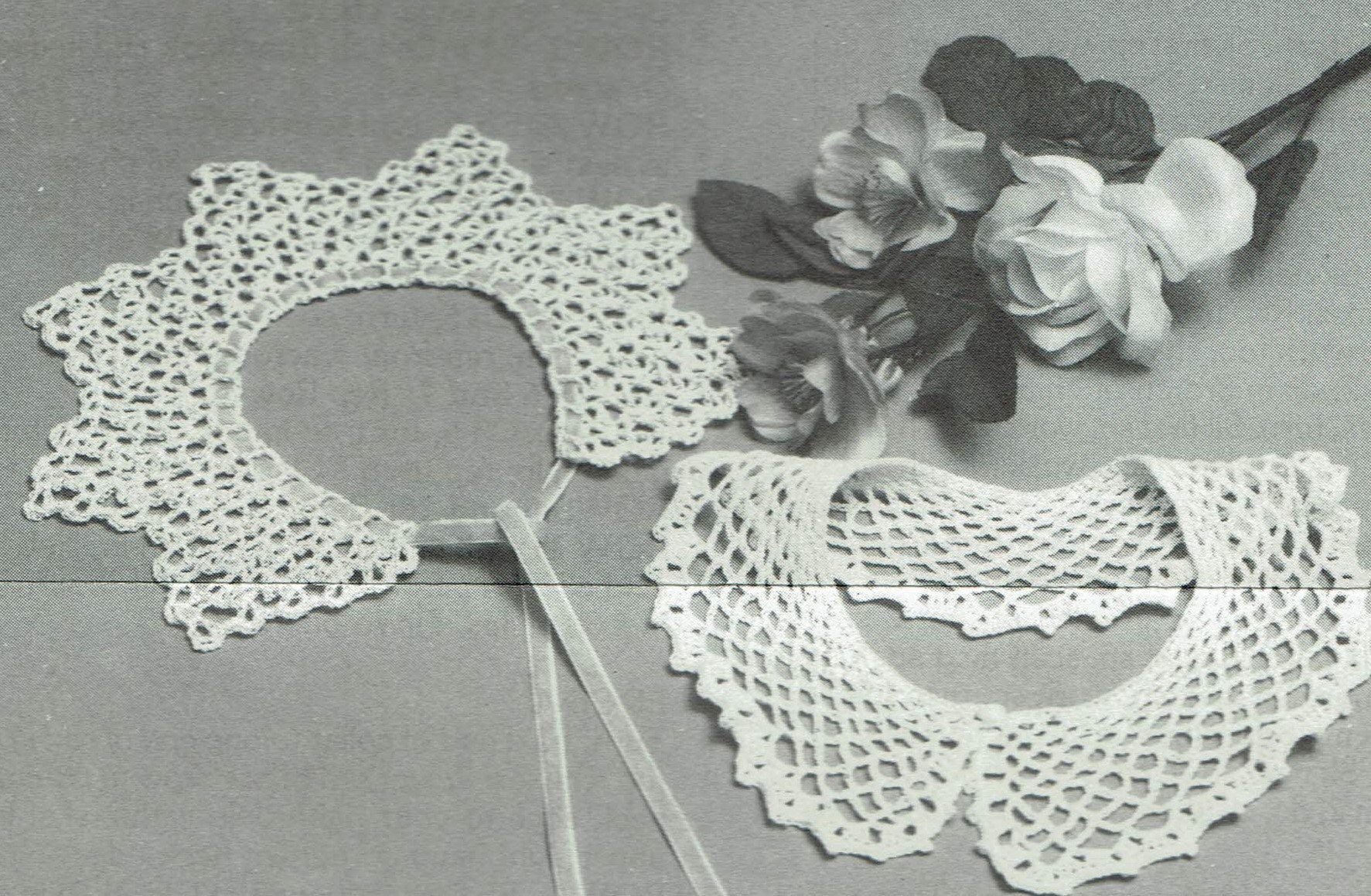 Vintage Lace Collars Crochet Pattern - Etsy