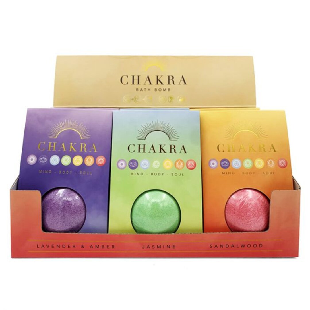 Chakra Bath Bomb Gift Box, Chakra Bath Bombs, Chakra Bath Bomb Gift Set ...