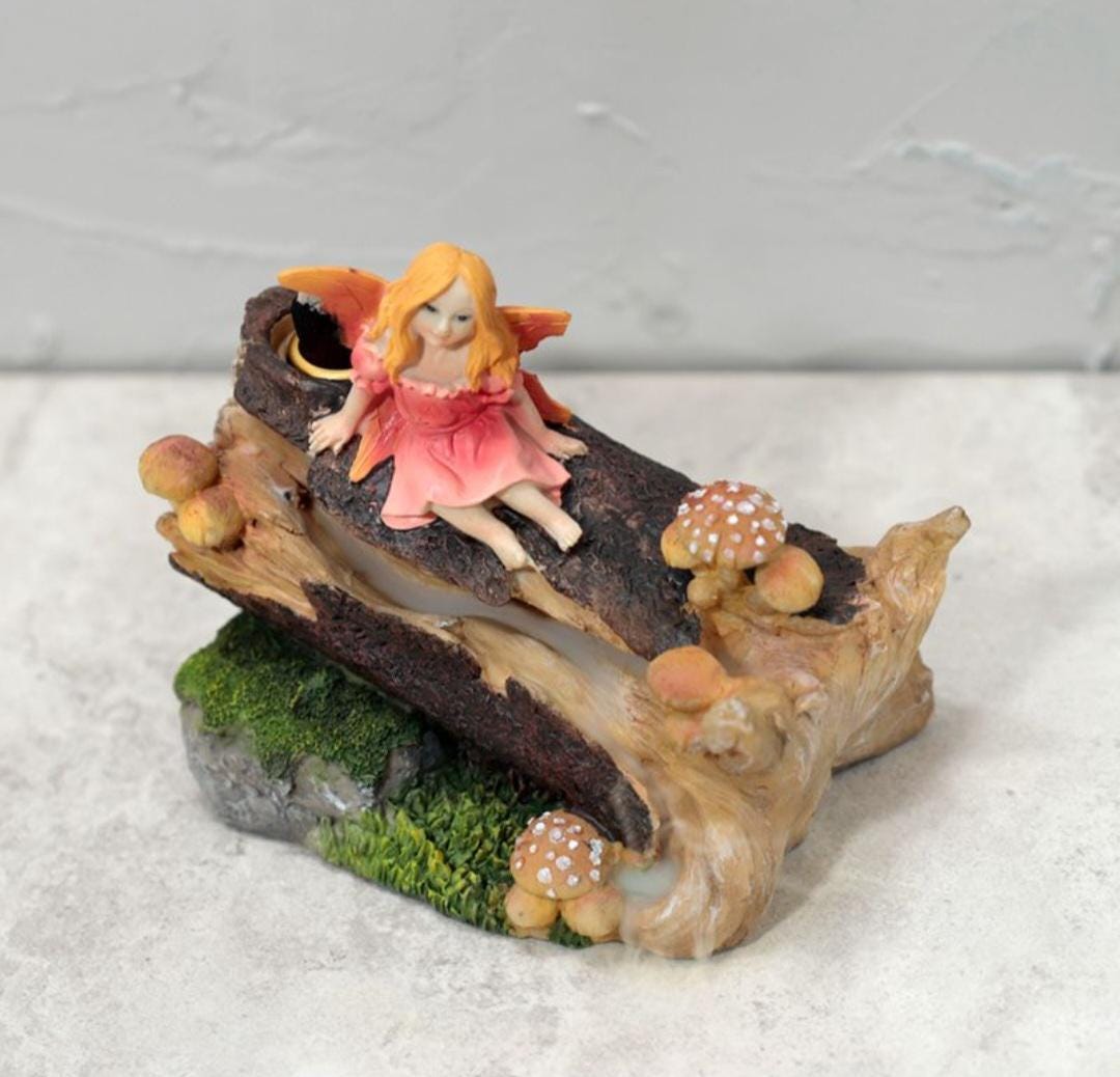 Fairy Backflow Incense Burner: Ancient Woodland Tree Design - Etsy