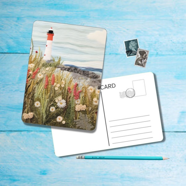 Illustrated Postcard - Etsy