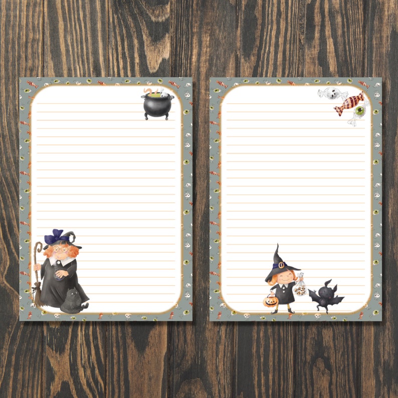 Trick or Treat A5 Letter Writing Paper Pen Pal Supplies - Etsy