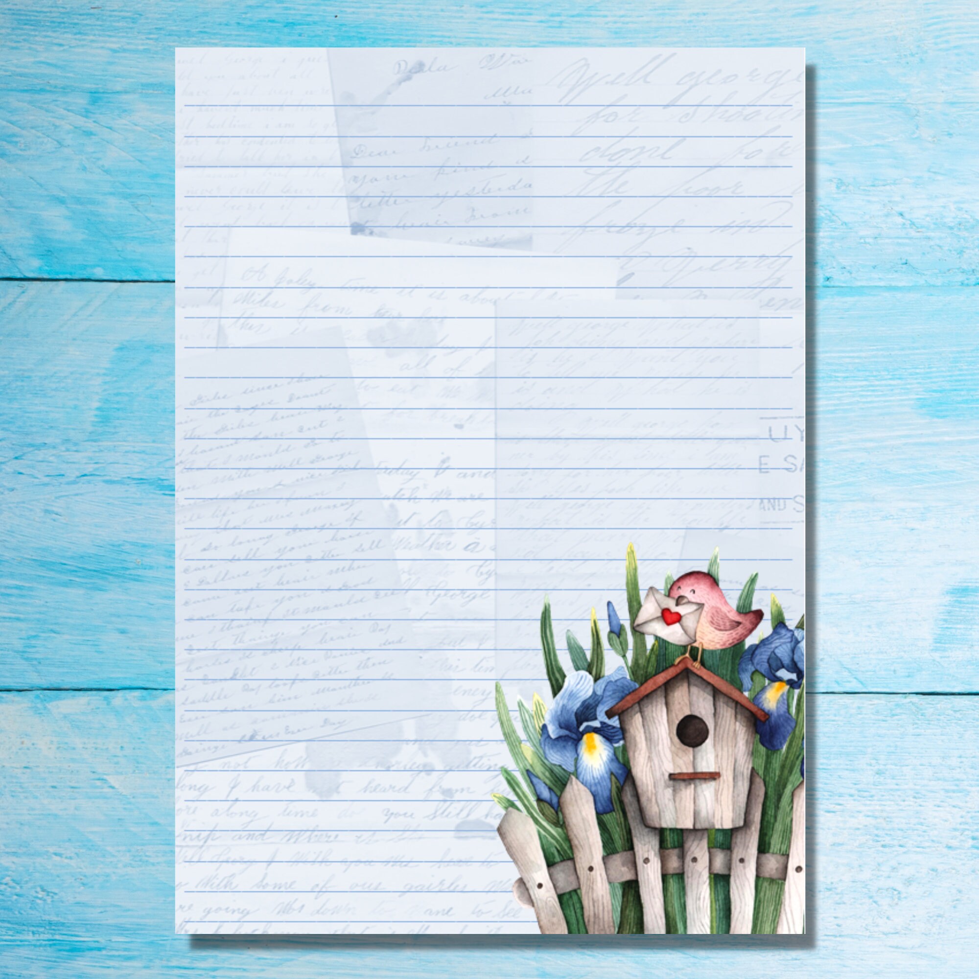 Mails Here A5 Letter Writing Paper, Pen Pal Supplies, Stationery ...