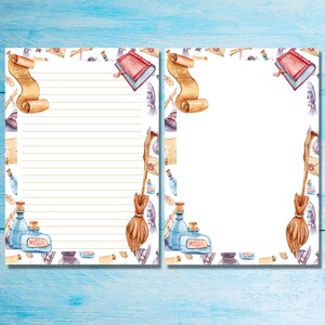 Magic Letter A5 Letter Writing Paper, Cute Magical Seperate Stationery ...