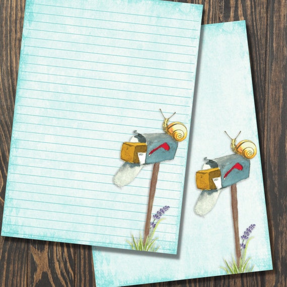 Snail Mail A5 Letter Writing Paper Pen Pal Supplies - Etsy