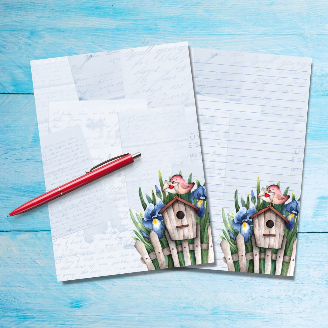 Mails Here A5 Letter Writing Paper, Pen Pal Supplies, Stationery ...
