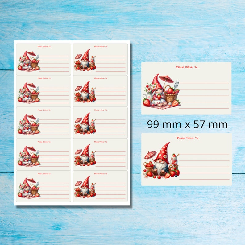 Strawberry Picnic Penpal / Snail Mail Letter Kit, A5 Writing Paper ...