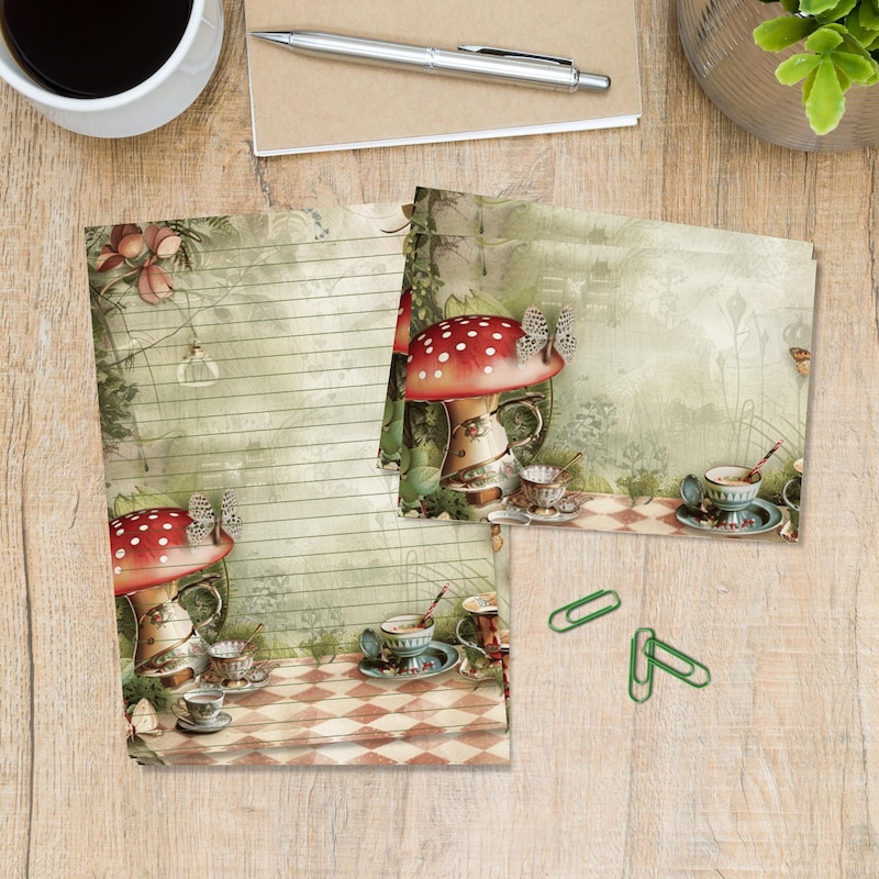 Whimsical Writing Set - Etsy UK