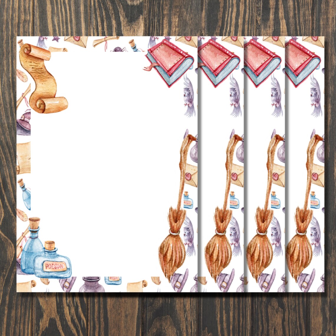 Magic Letter A5 Letter Writing Paper Cute Stationery Sheets - Etsy