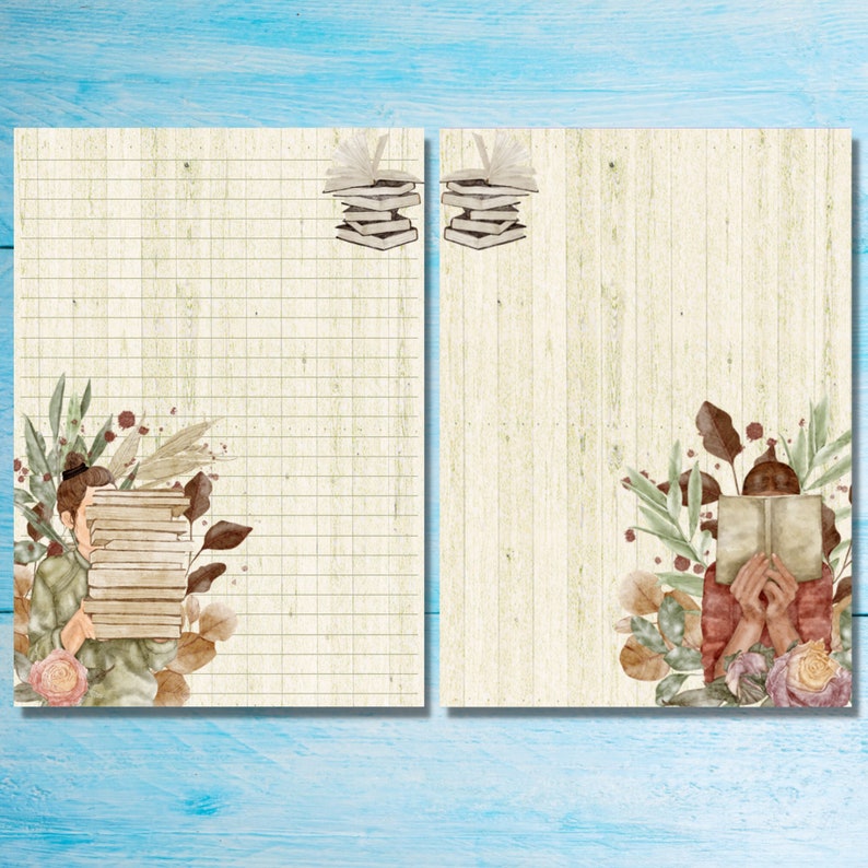 Autumn Books Stationery Letter Sheets, Penpal Supplies Kit, A5 Writing ...