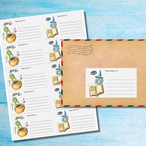 Doodle Magic Matching Penpal / Snail Mail Letter Kit, A5 Writing Paper ...