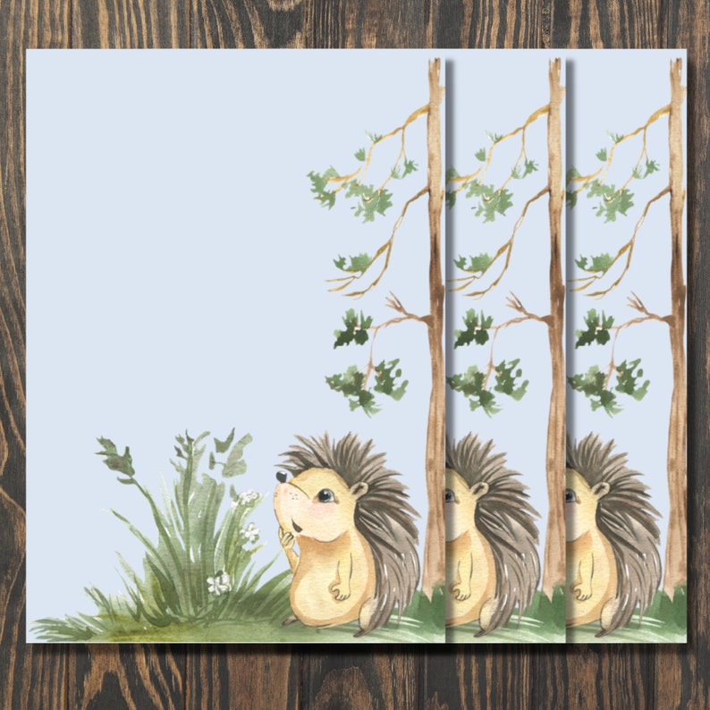 Heidi Hedgehog A5 Letter Writing Paper Pen Pal Supplies - Etsy