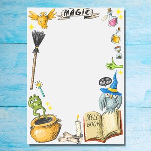 Doodle Magic Matching Penpal / Snail Mail Letter Kit, A5 Writing Paper ...