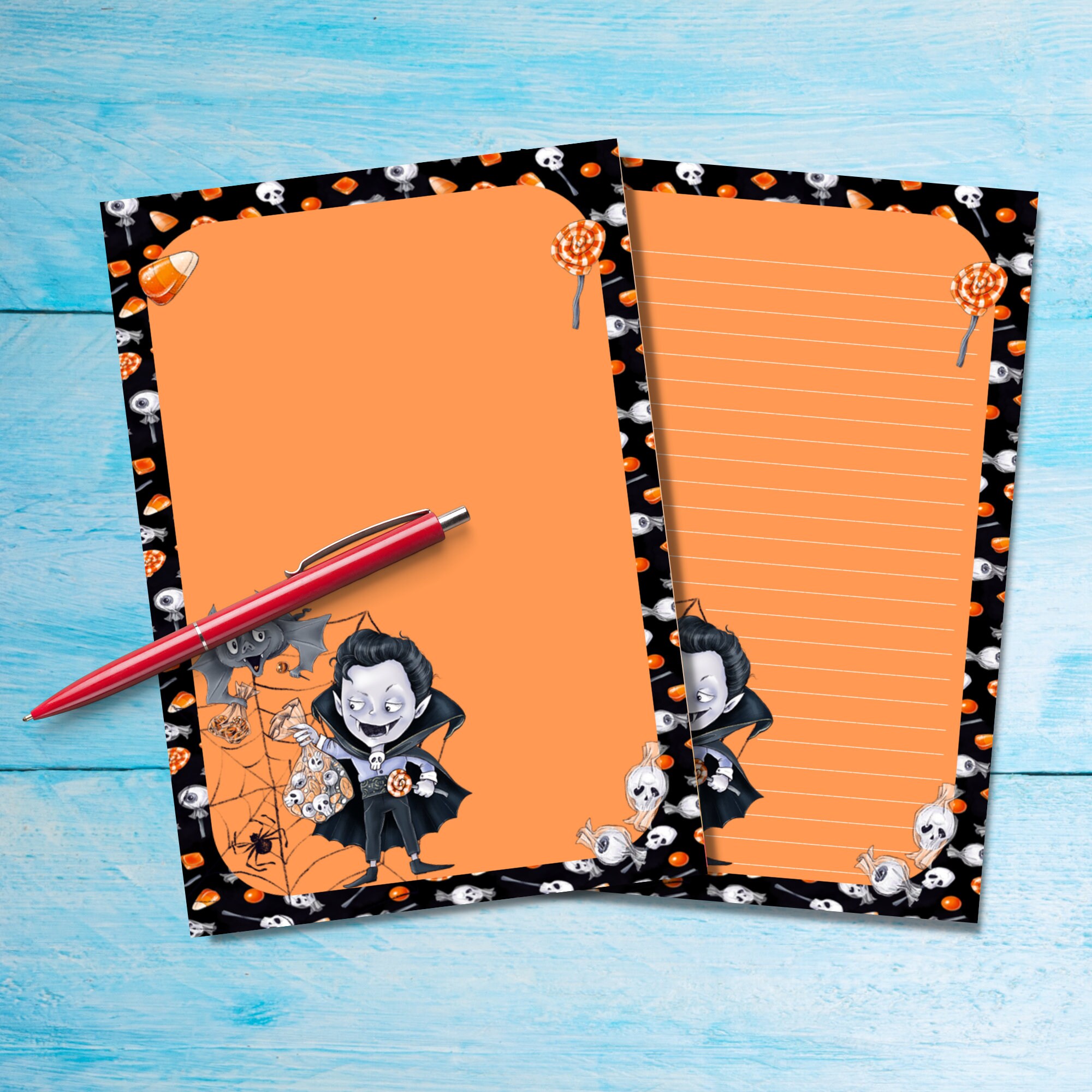 Candy Treats Stationery Letter Sheets, Penpal Supplies, A5 Writing ...
