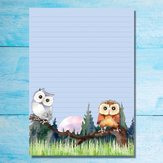 Owl Writing