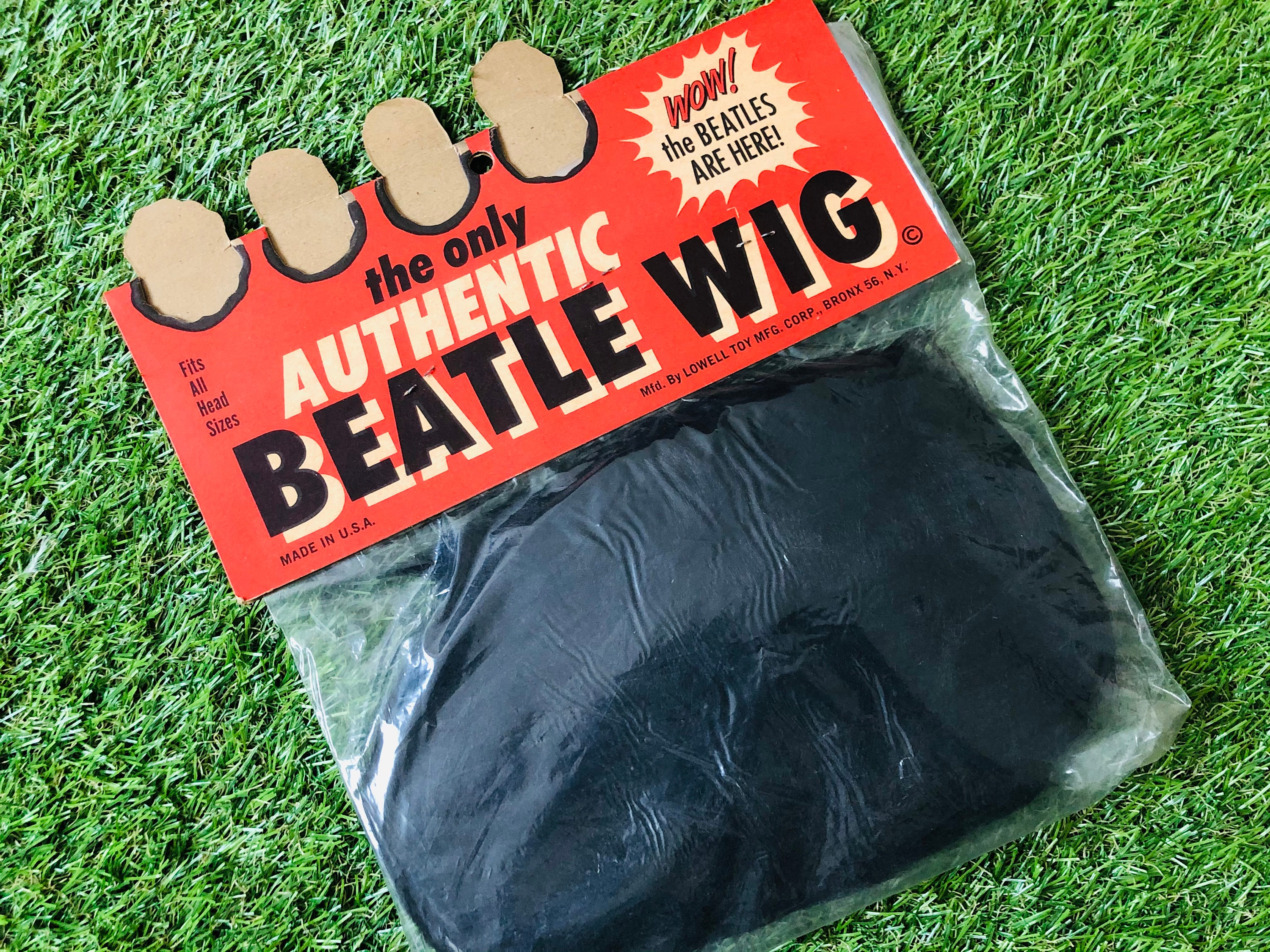 THE BEATLES Official 1964 Original Beatle Wig by LOWELL Toy Corp - Etsy