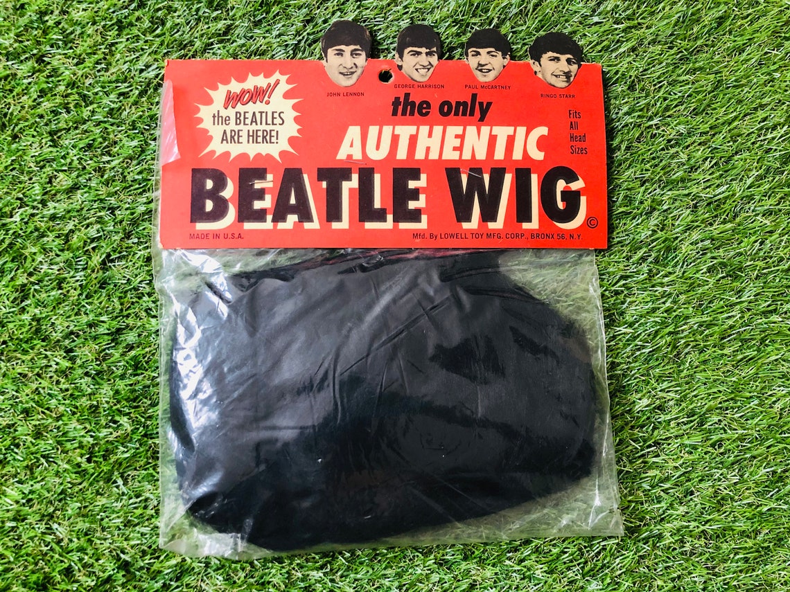 THE BEATLES Official 1964 Original Beatle Wig by LOWELL Toy - Etsy UK