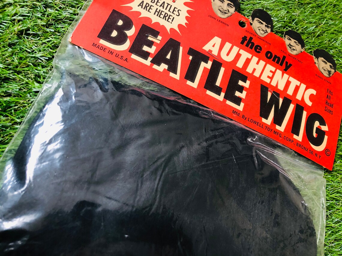 THE BEATLES Official 1964 Original Beatle Wig by LOWELL Toy - Etsy UK