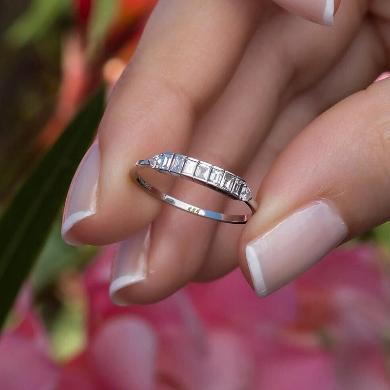 Minimal Diamond Ring - Etsy