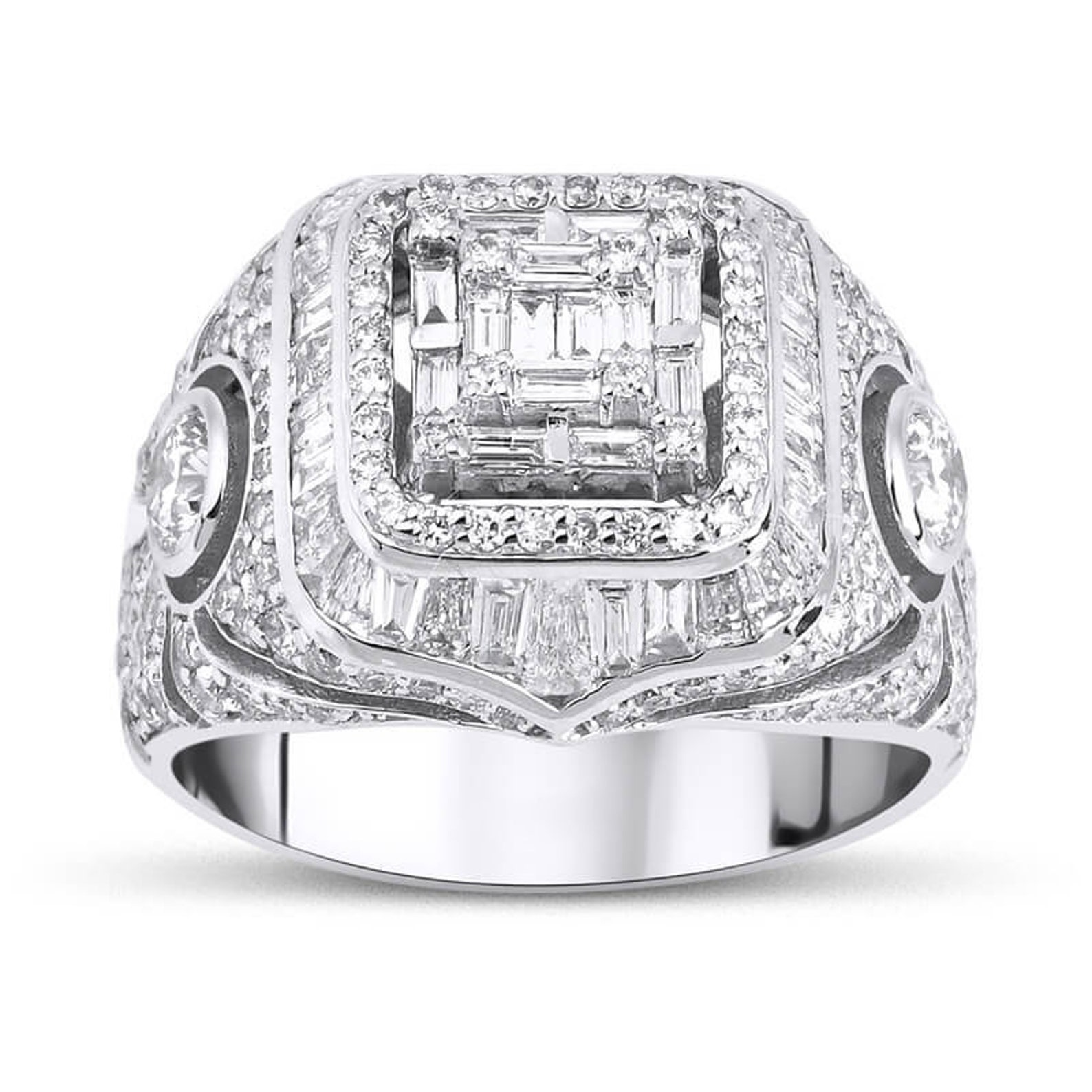 El Patron Men Diamond Ring, Gold Man Jewelry, Fathers Day Gift, Gifts ...