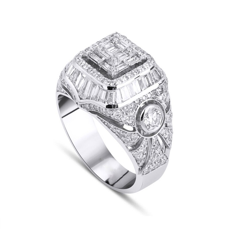 Mens Diamond Ring - Etsy